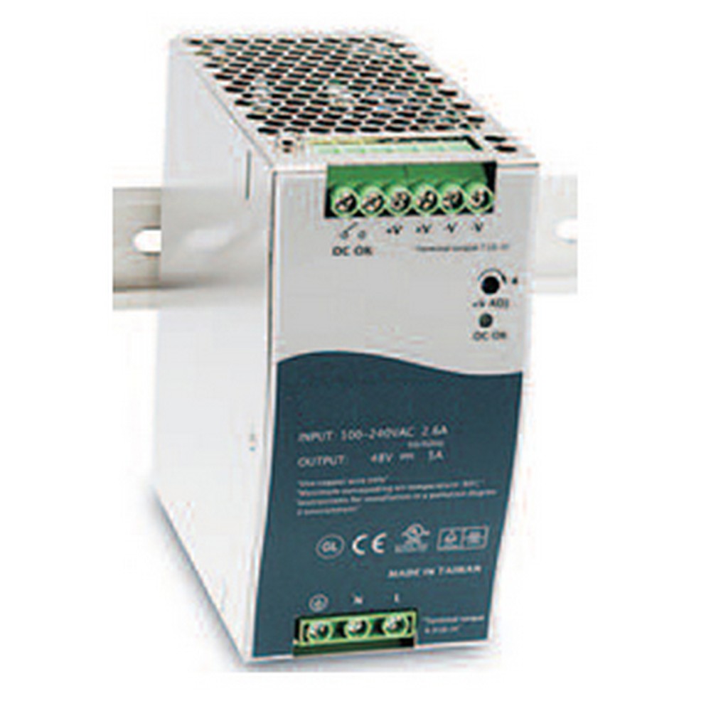 POWER SUPPLY- PS 48VDC@5A UNIV.AC DIN.RAIL - Tek Reja