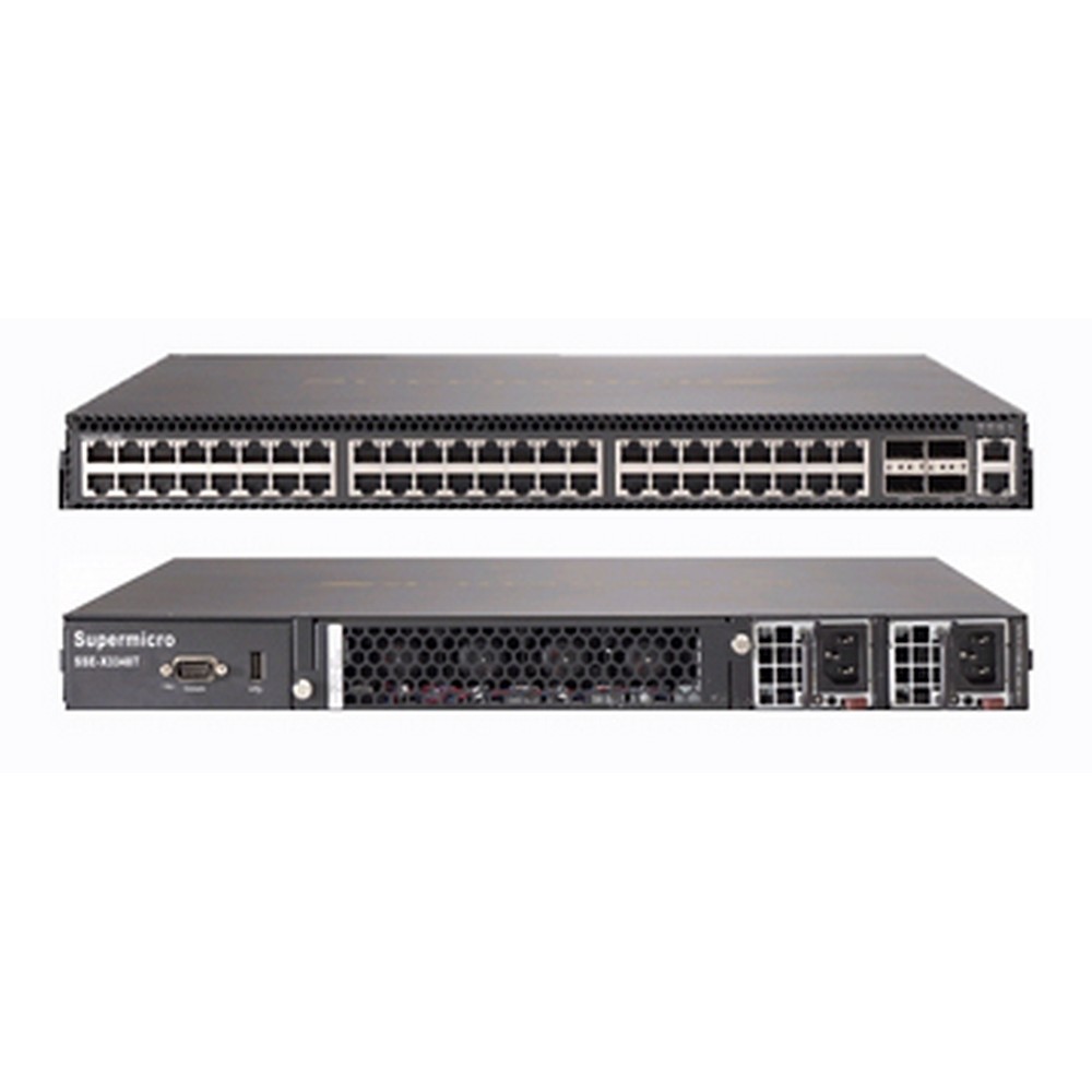 SuperMicro 10G Ethernet Switch SSE-X3348TR - Tek Reja