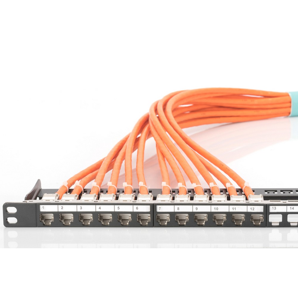 DIGITUS CAT 7 S-FTP Multipair Trunk Cable, raw 12 pairs, AWG 23/1, 1200 ...